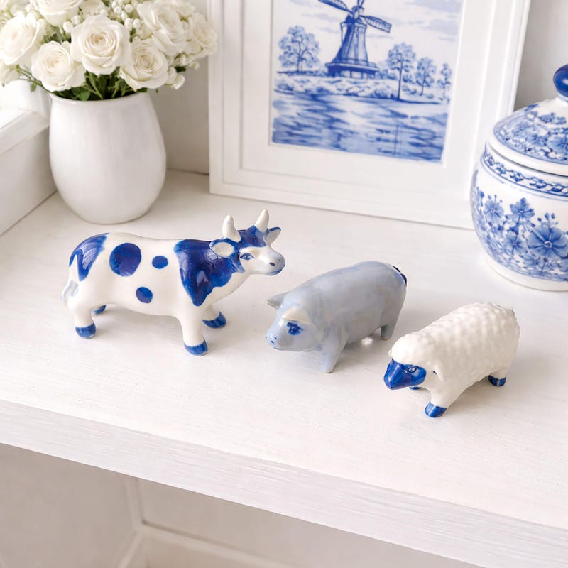 Cows Ceramic Delft - Etsy
