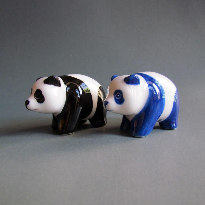 Ceramic Panda - Etsy