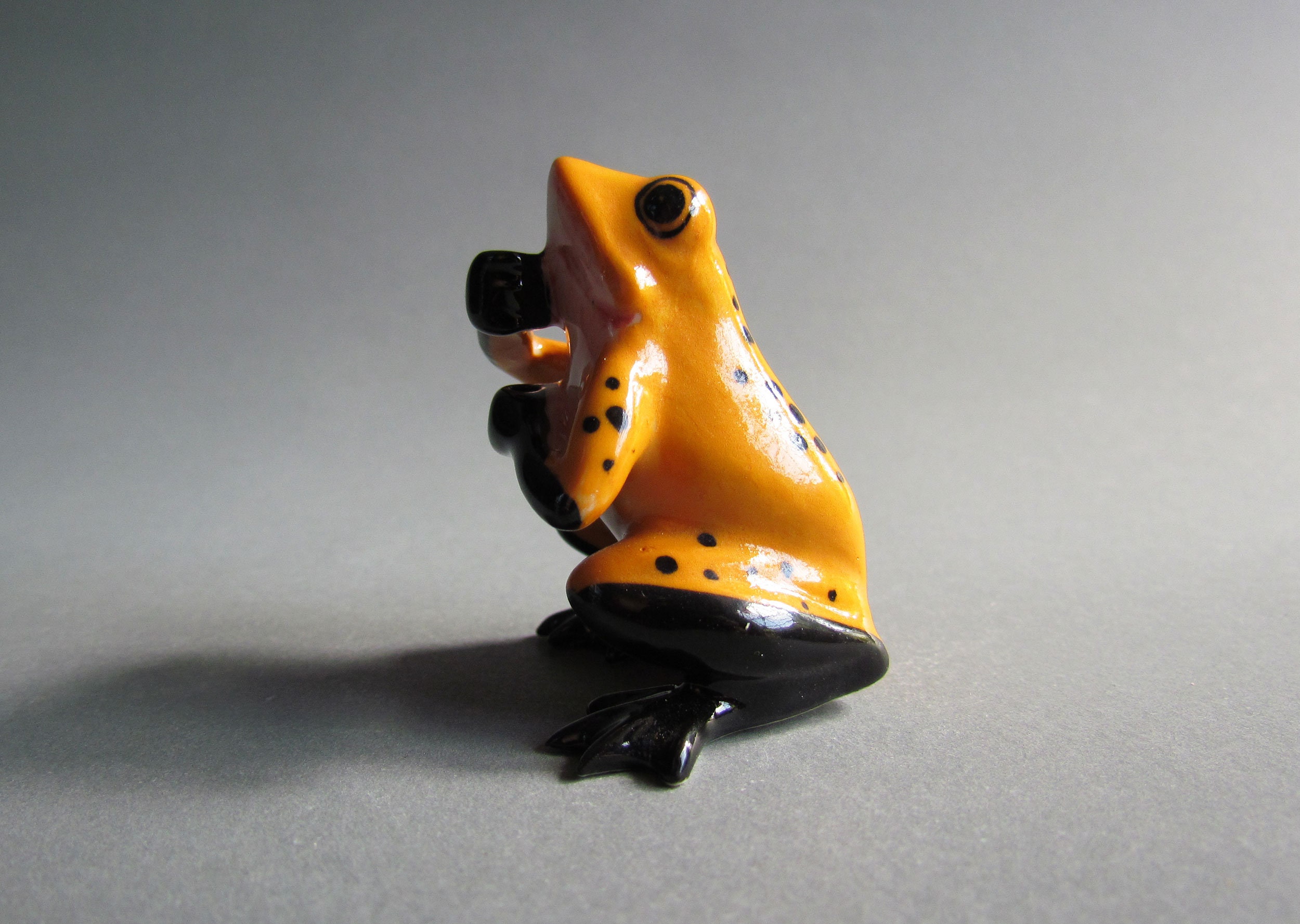 Frog Ceramic Figurine Miniature Porcelain Animal Statue | Etsy Frog Ceramic Figurine Miniature Porcelain Animal Statue | Etsy
