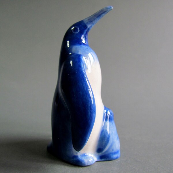 Ceramic Penguin Figurines - Etsy