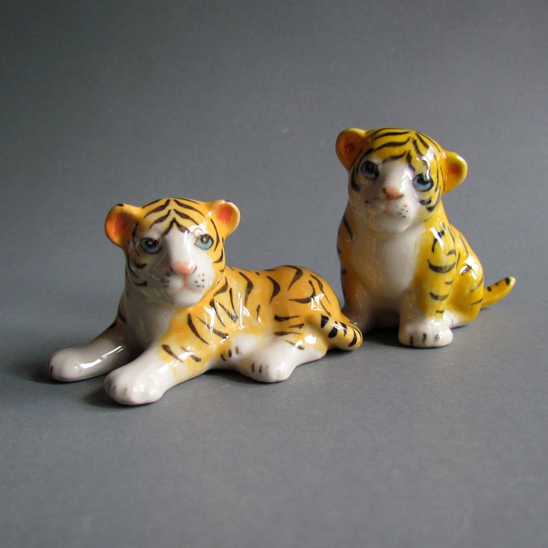 Miniature Porcelain Animals - Etsy