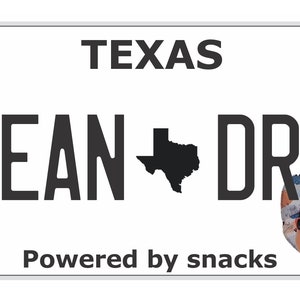 Baby License Plate for Stroller | Texas Baby License Plate | - Etsy