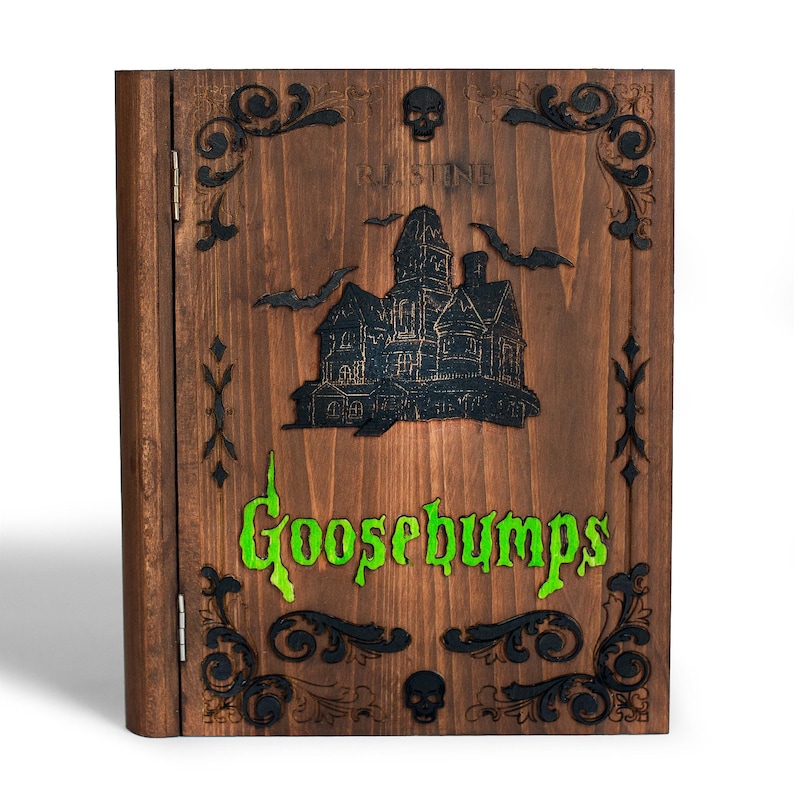 Goosebumps Book Art | R.L. Stine, Slappy the Dummy, 3D Wood - Etsy