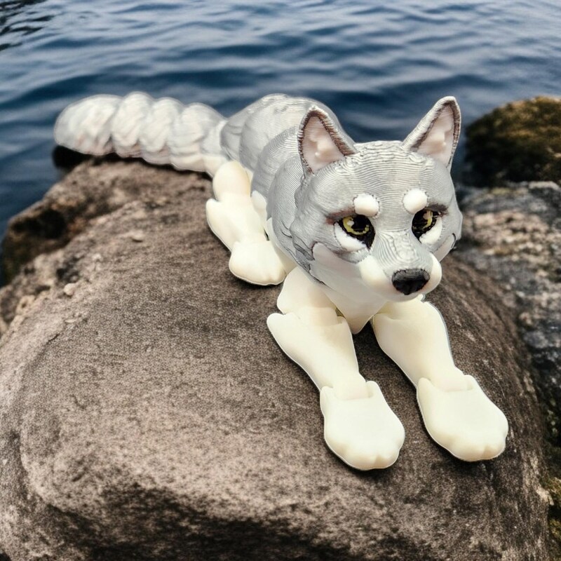 Wolf Figurine - Etsy