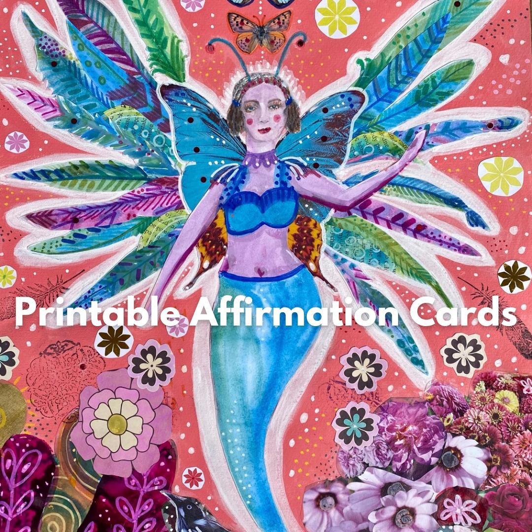 Affirmation Card Set - Fairy Printable - Etsy