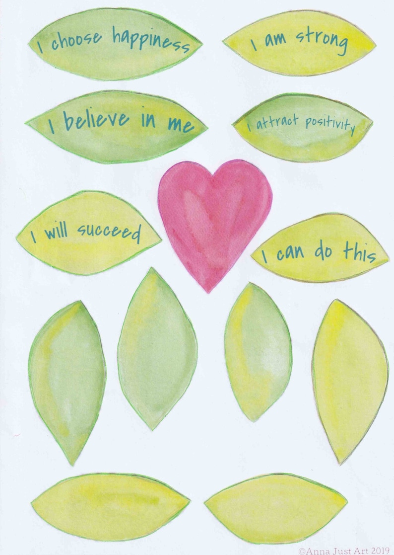 Vision Board Kit Tree of Life Printable | Etsy