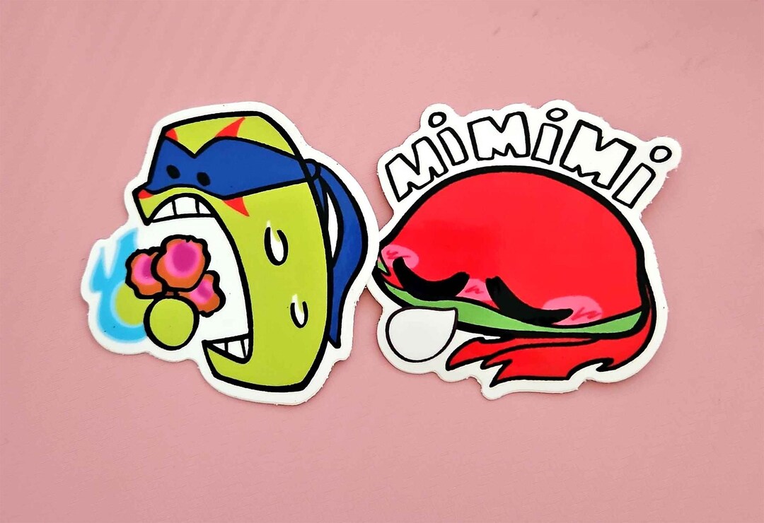 Funny Turtle Sticker Set - Etsy