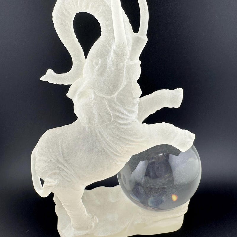 Elephant on Ball - Etsy