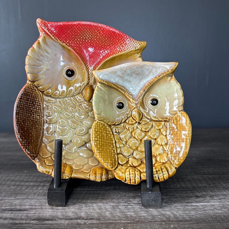 Owl Dish - Etsy