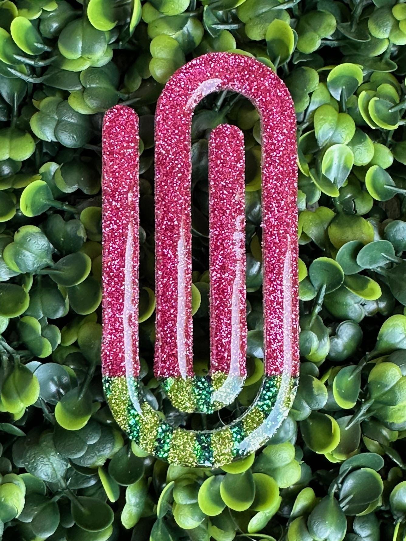 Colorful Jumbo Paperclip Bookmark- Bookmark. Jumbo Paper Clip for ...