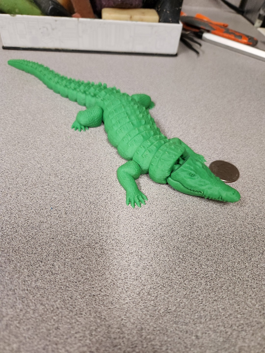 Articulated Alligator, Moving Legs and Tail. I'll Even Include a Little ...