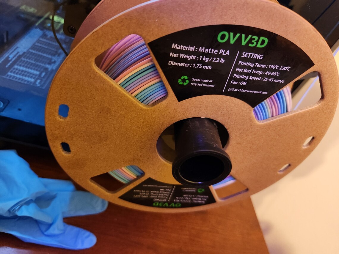 3d Print Articulated Octopus. Made With a Matte Pla Filament That ...