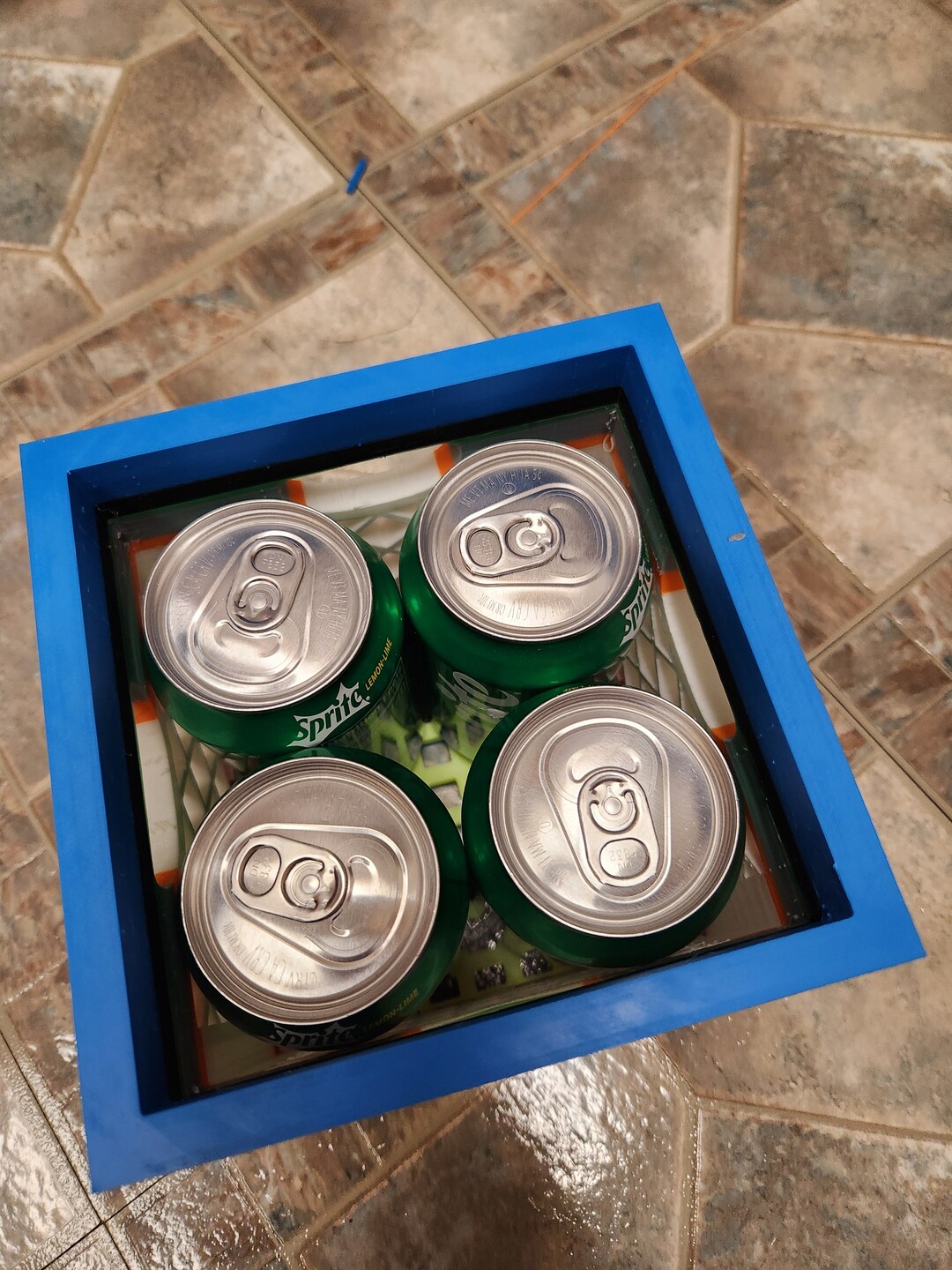 3-d Printed Half Size Milk Crate. Colorful Little Storage Bin - Etsy