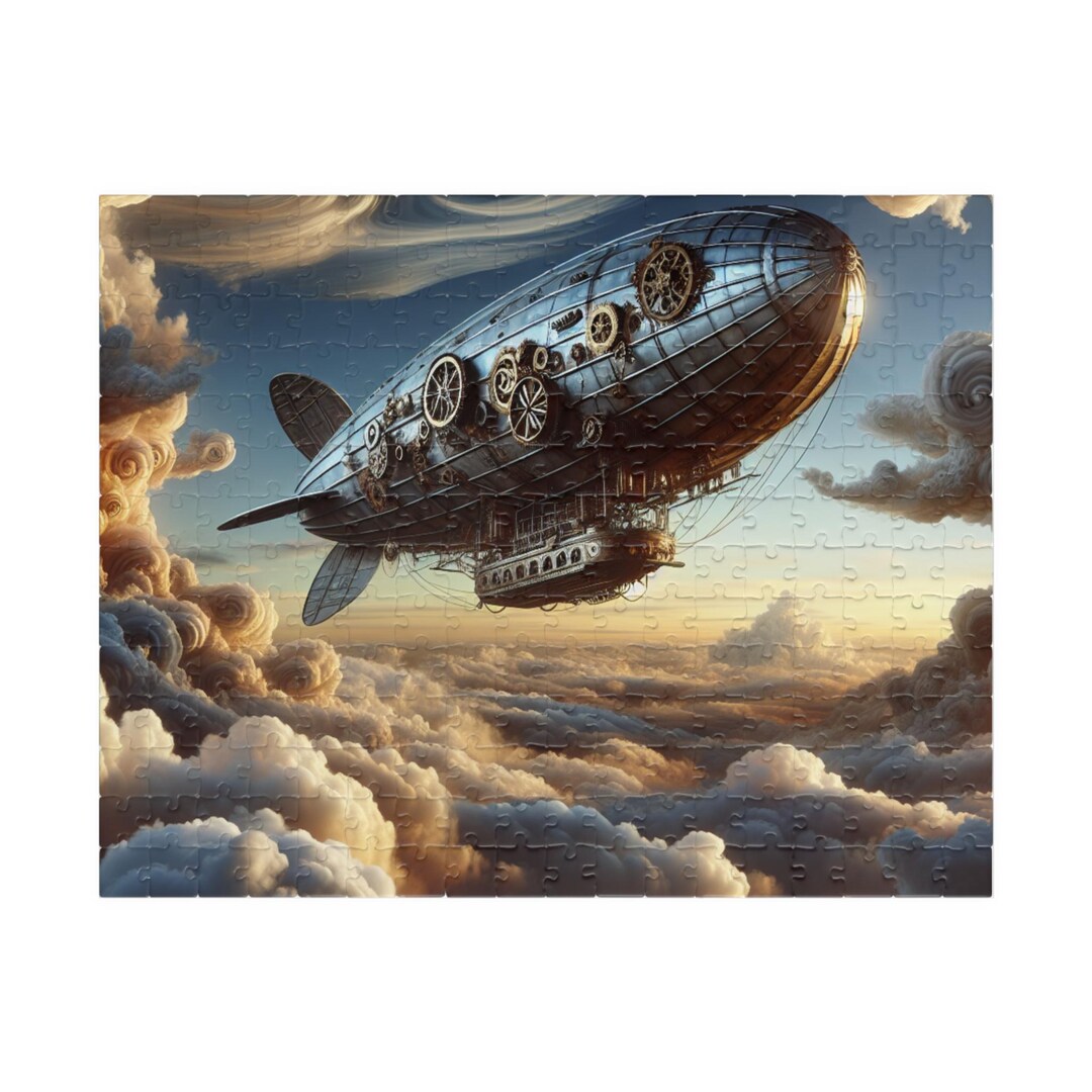 Steam Punk Puzzle, Large Piece Jigsaw Puzzles for Adults, Jig Saw ...