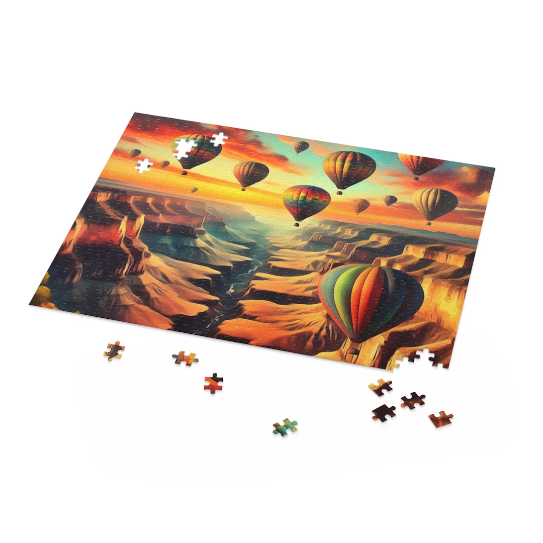 Jigsaw Puzzle - Hot Air Balloons (120, 252, 500-piece) - Etsy