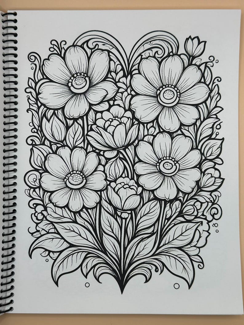 Magical Whispers a Coloring Book, Magic Themed Coloring, Stress Relief ...