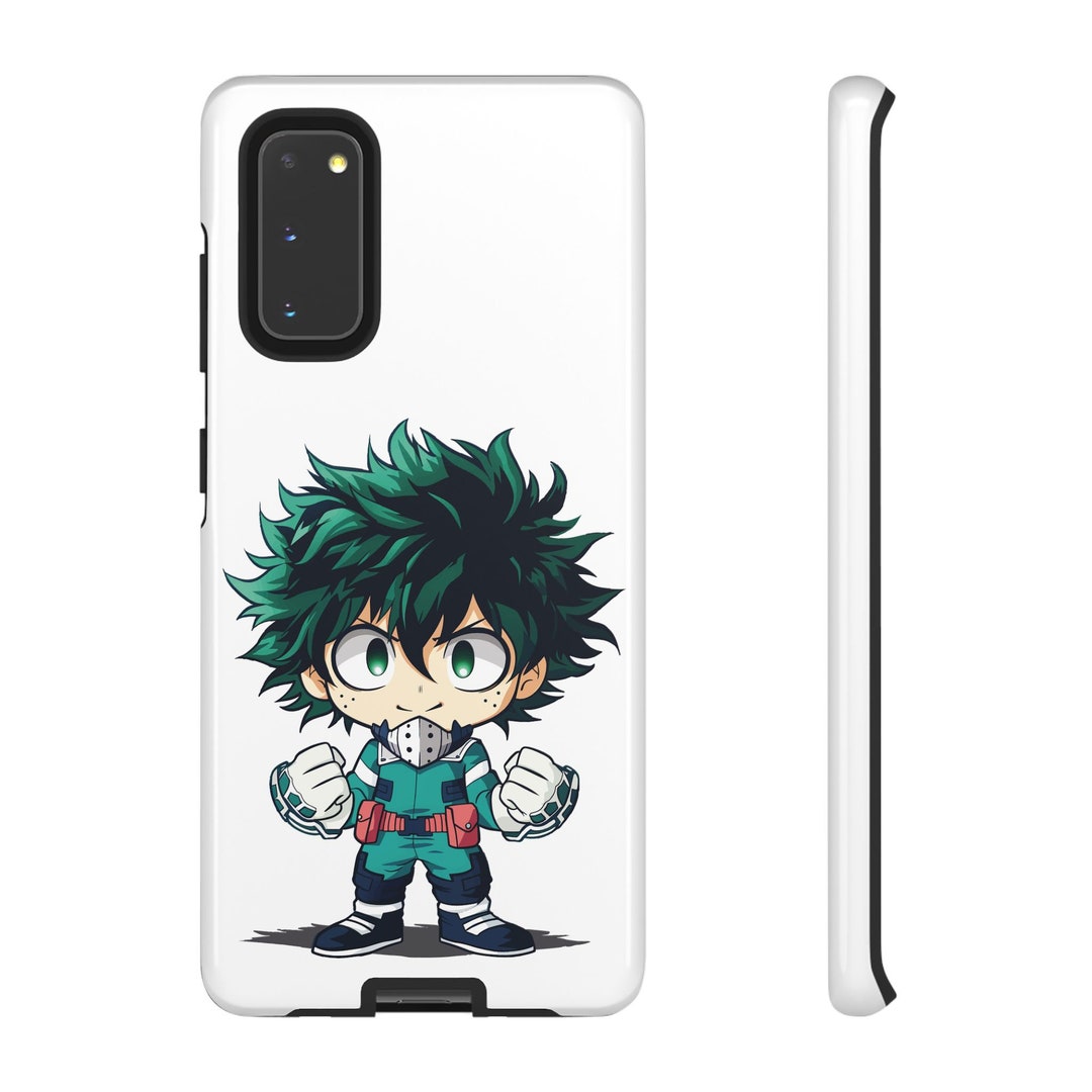 My Hero Academia Chibi Deku Tough Phone Case, Anime Lover Gift, Custom ...