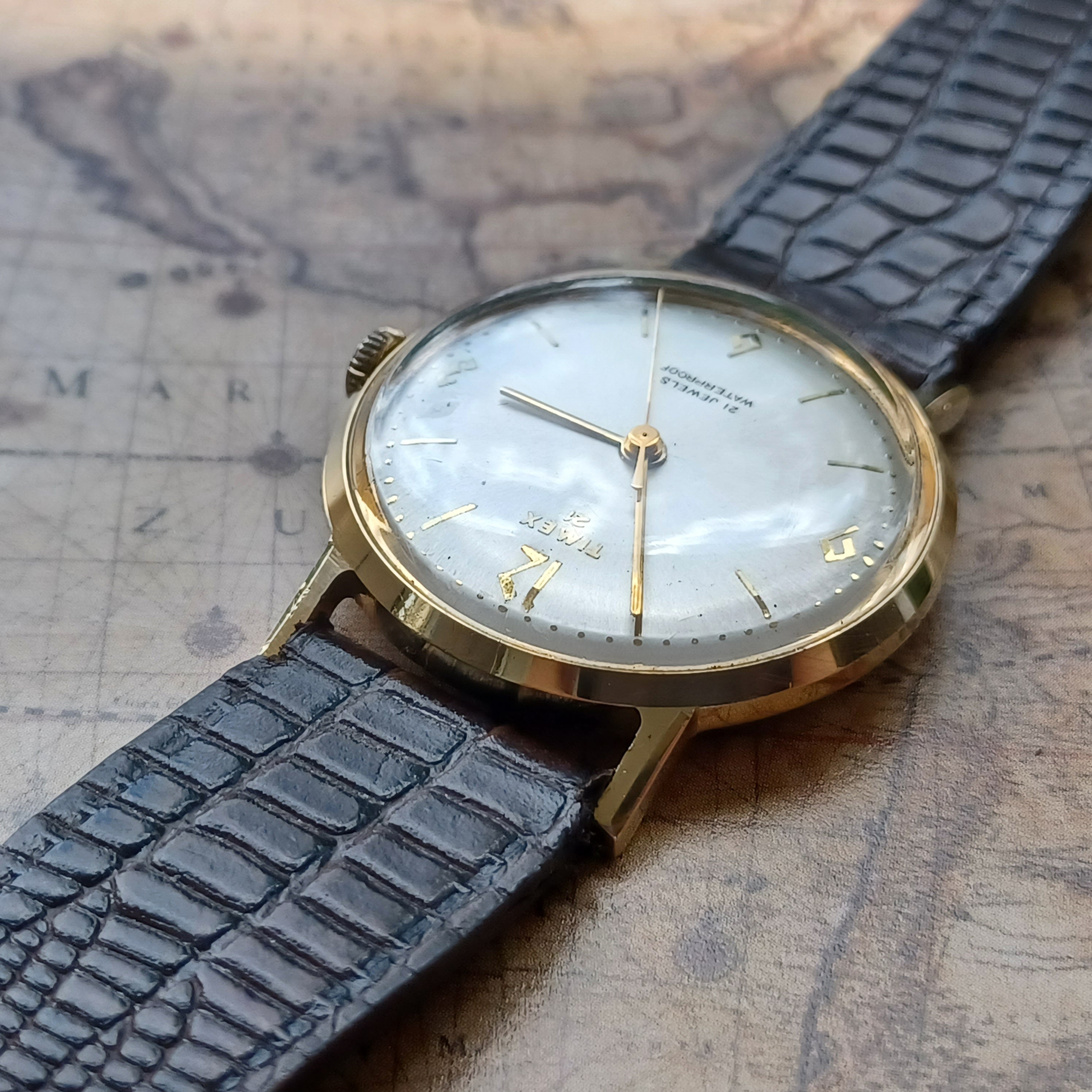 1962 Timex Prestige Collection 21 Jewels Vintage Retro Men's Watch - Etsy