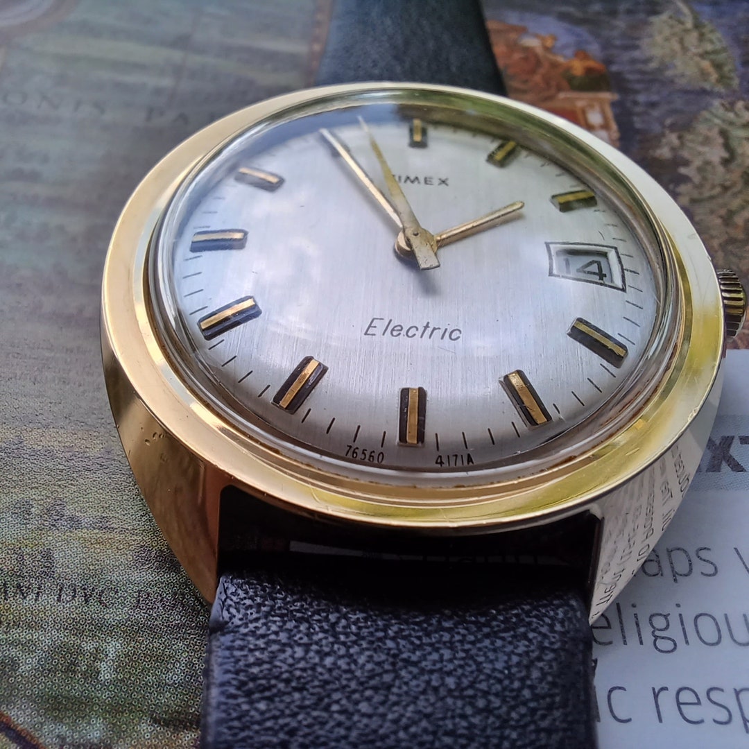 1971 Timex Electric Time Machine Men's Vintage Watch 76560 4171A - Etsy