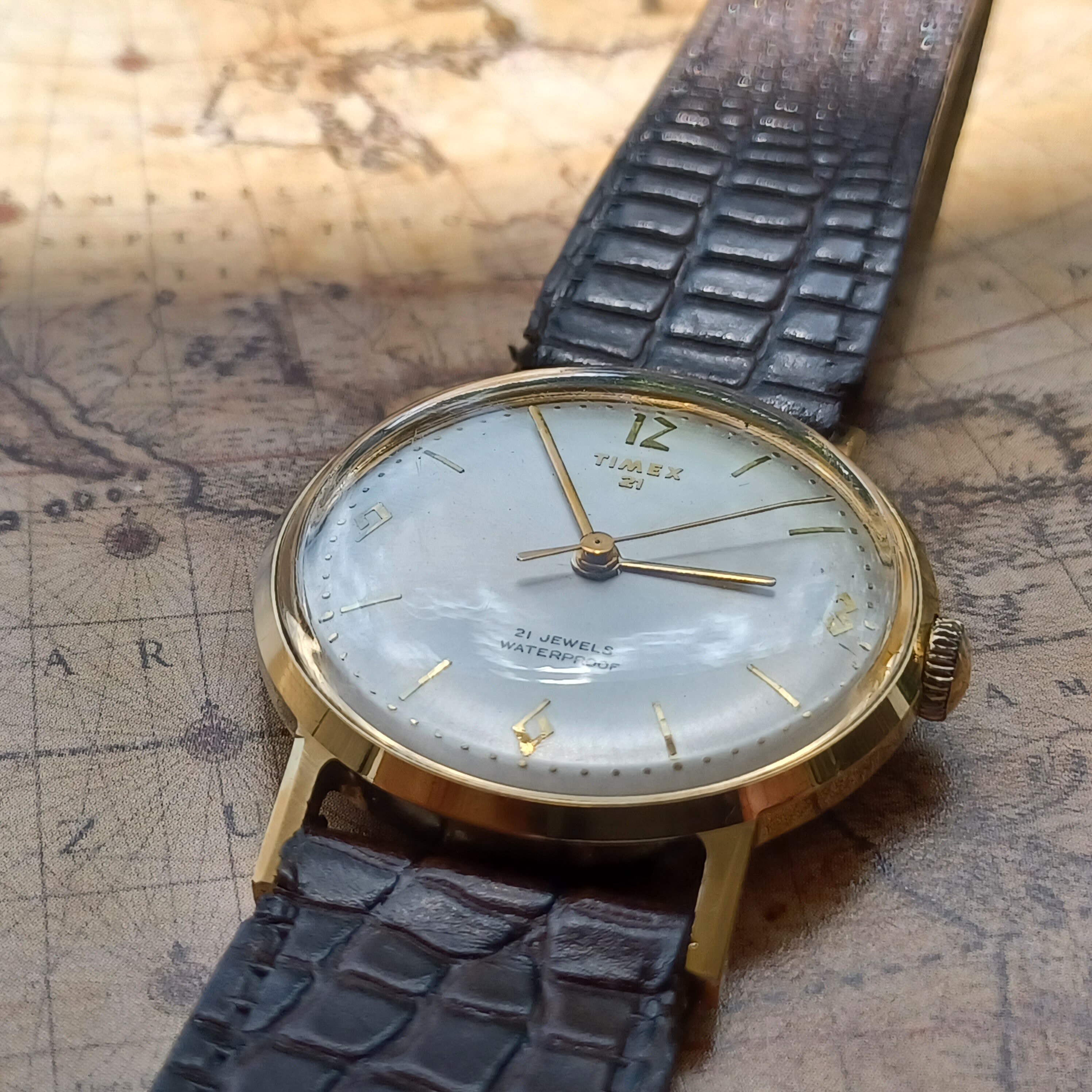 1962 Timex Prestige Collection 21 Jewels Vintage Retro Men's Watch - Etsy