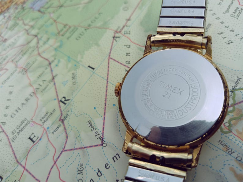 1965 Timex 21 Jewel Watch | Ref 6524 7265 | Gold-tone Manual Wind | 10K ...