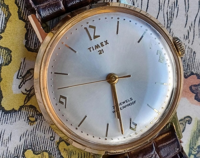 1962 Timex Prestige Collection 21 Jewels Vintage Retro Men's Watch - Etsy