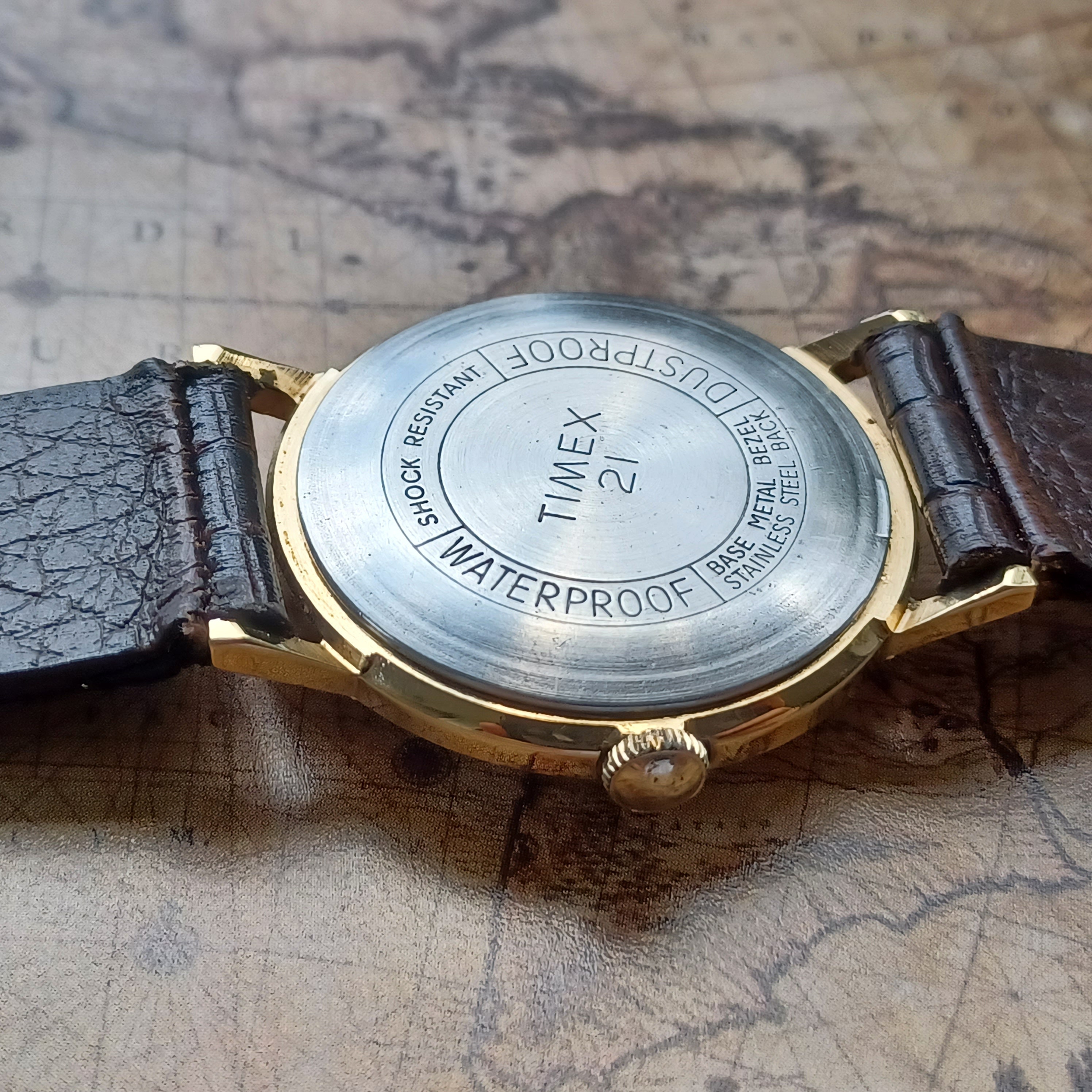 1962 Timex Prestige Collection 21 Jewels Vintage Retro Men's Watch - Etsy