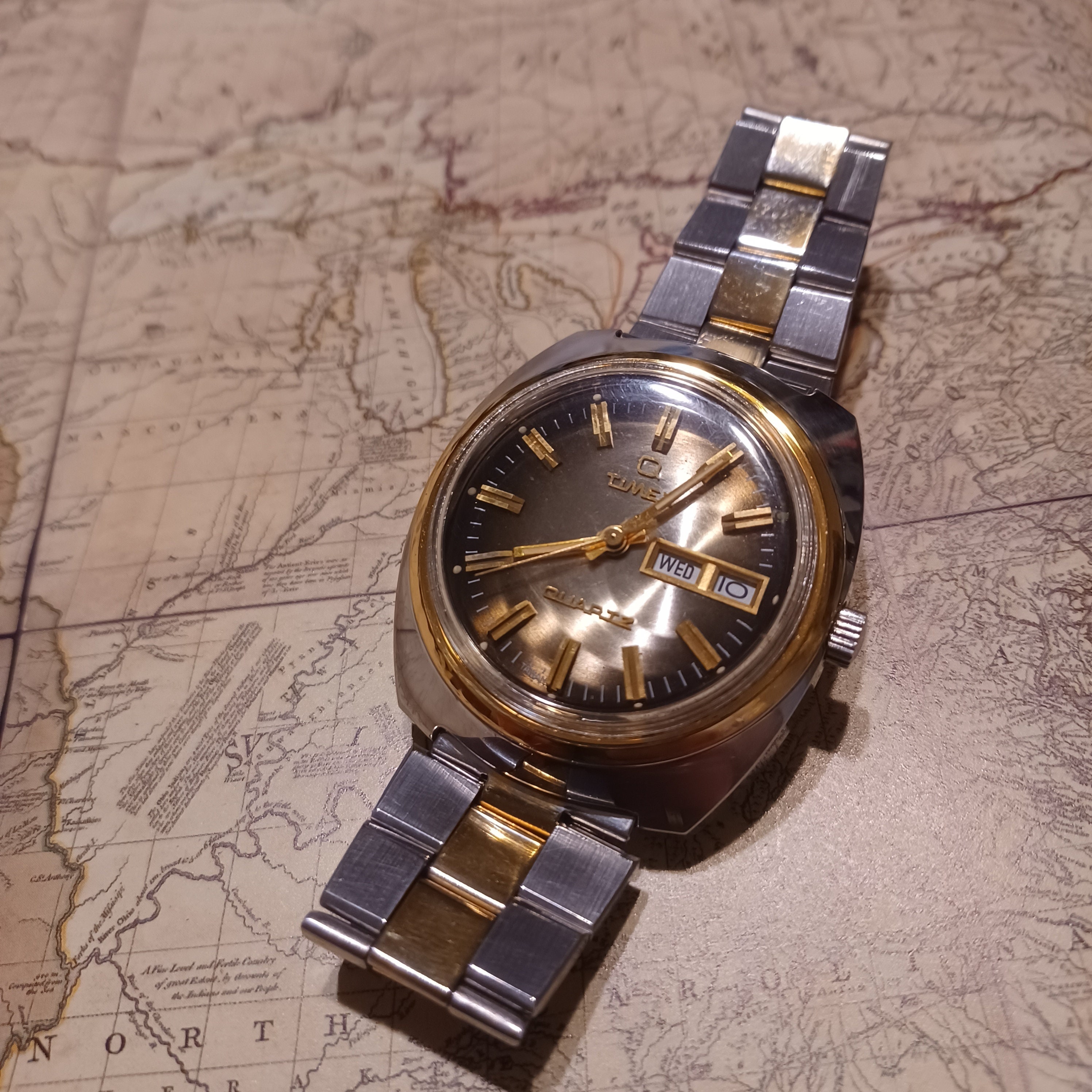 1978 Timex Vintage Retro Falcon Eye Quartz Q Watch-price Drop! - Etsy