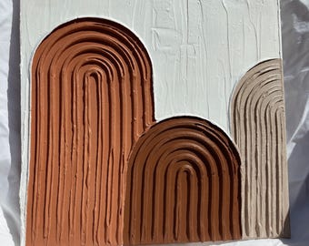Textured Arch Wall Decor - Etsy