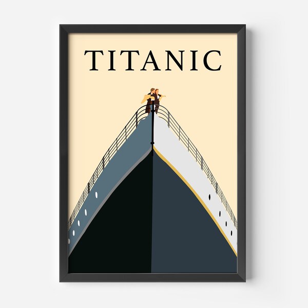 Titanic Poster - Etsy UK