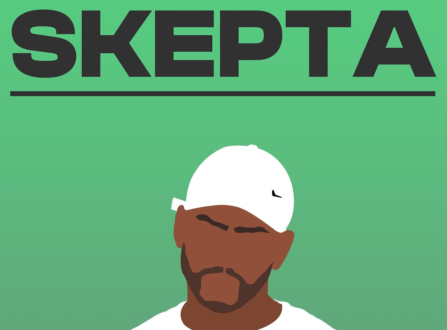 Skepta Poster, Minimalist Music Poster, Wall Art, Home Decor ...
