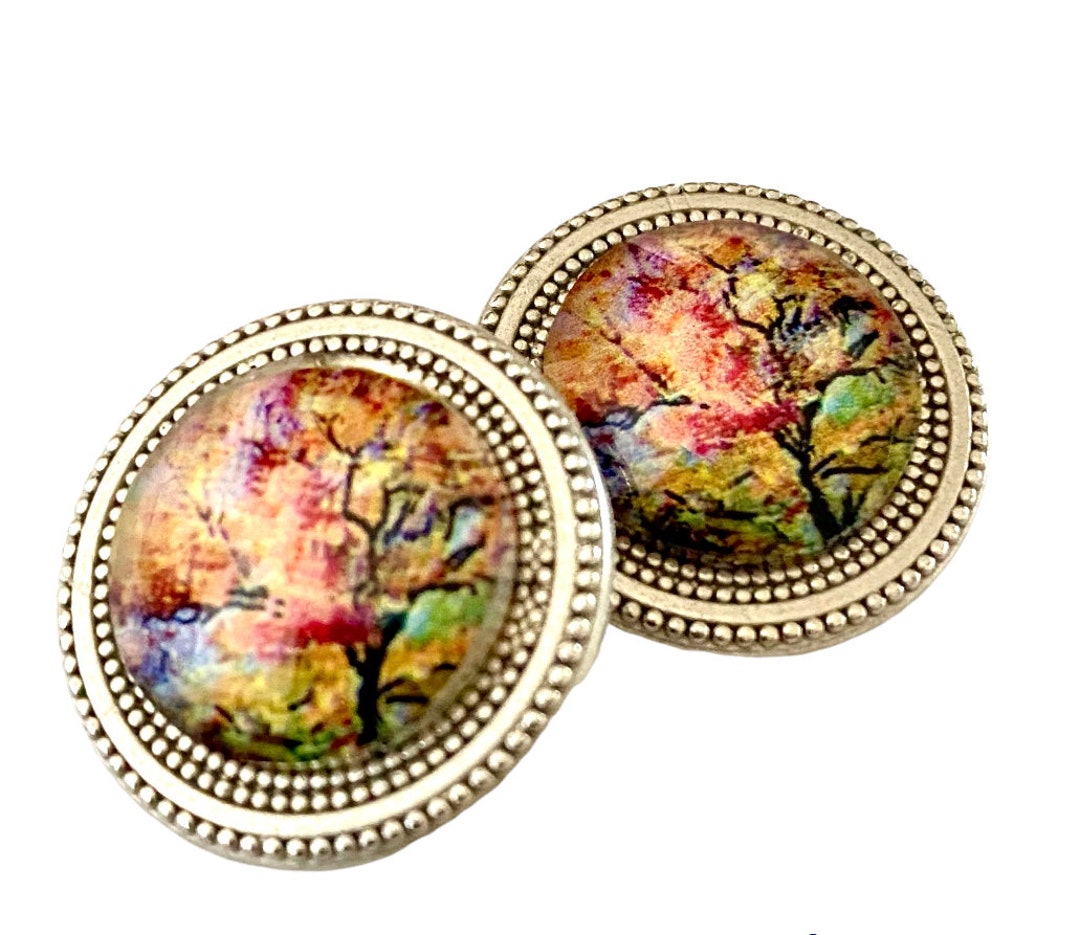 JULES TREE Print Magnebutton Set - Etsy