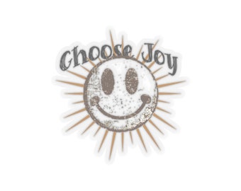 Choose Joy Sticker - Etsy