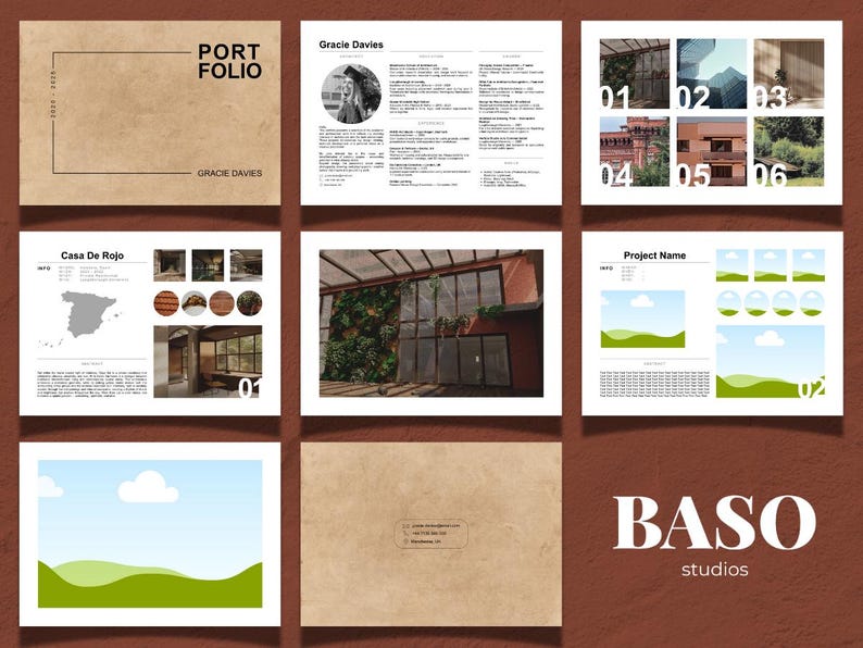 Portfolio Template 001 - Architecture & Interior Design Creative ...