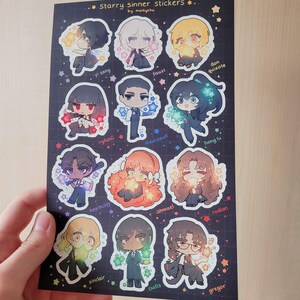 Limbus Company Starry Sinner Stickers - Etsy Canada