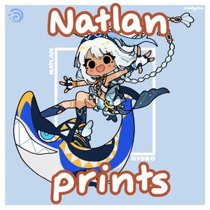 Genshin Impact Natlan Print Collection Mualani Kachina Kinich Ajaw ...
