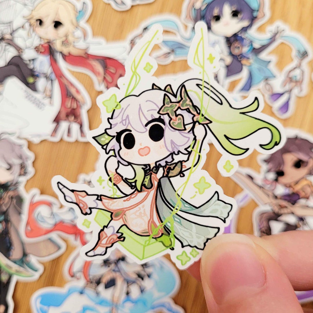 Genshin Impact Sumeru Sticker Collection Collei Tighnari Dori Candace ...