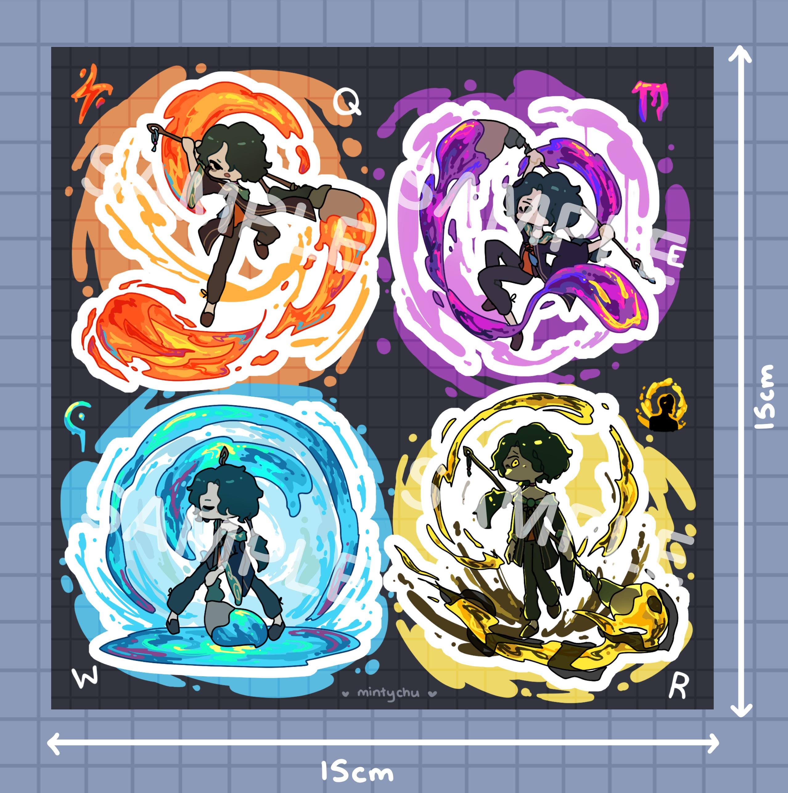 Hwei League of Legends Sticker Sheet - Etsy