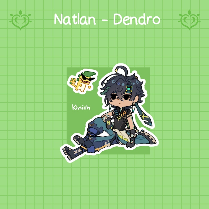 Genshin Impact Natlan Sticker Collection - Etsy