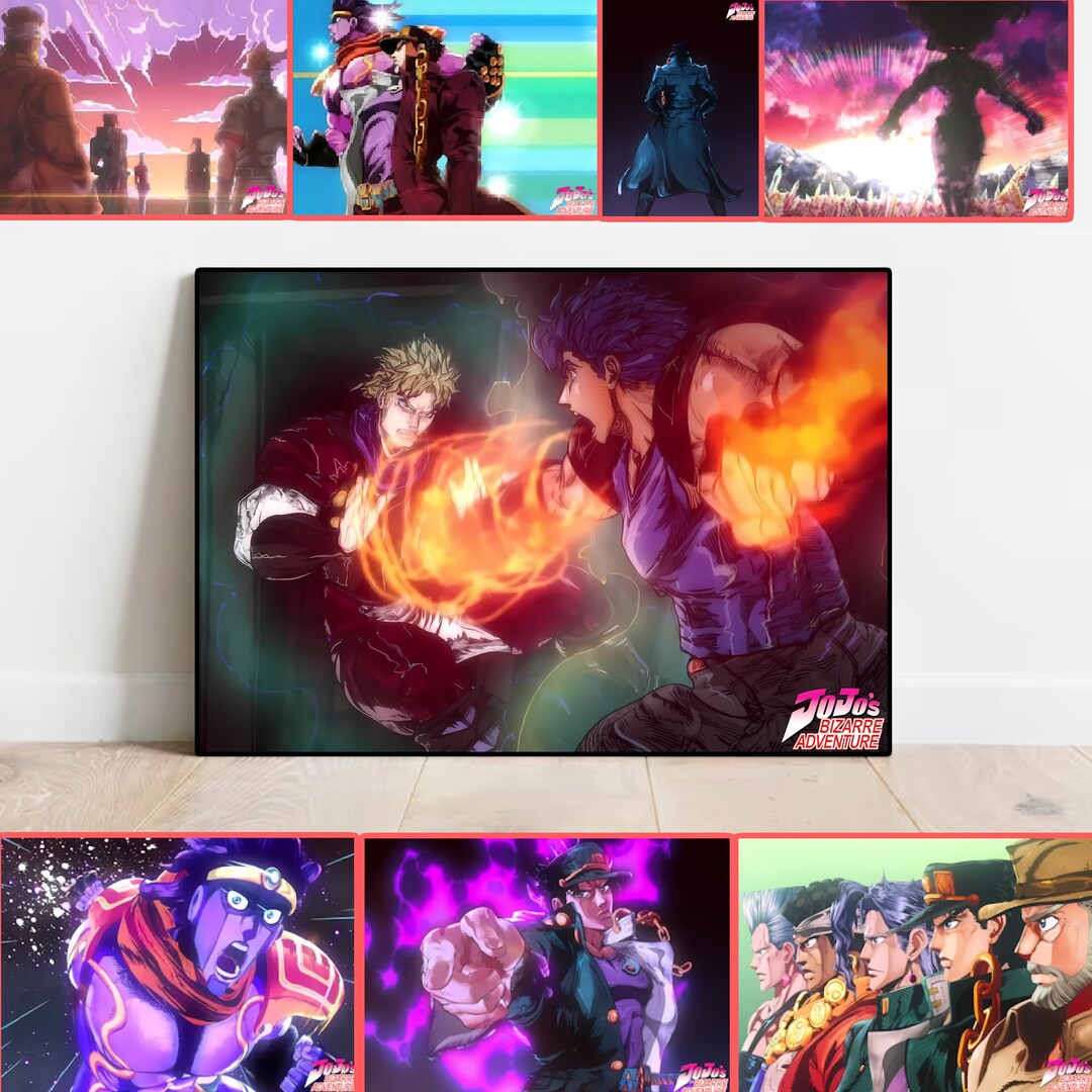 Jojo's Bizarre Adventure Poster HD Multiple Styles Available in ...