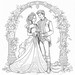 Princess Coloring Page, Coloring Page for Children. - Etsy