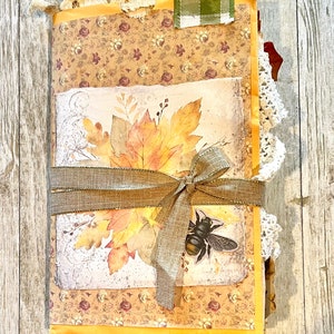 Autumn Leaves Junk Journal - Etsy