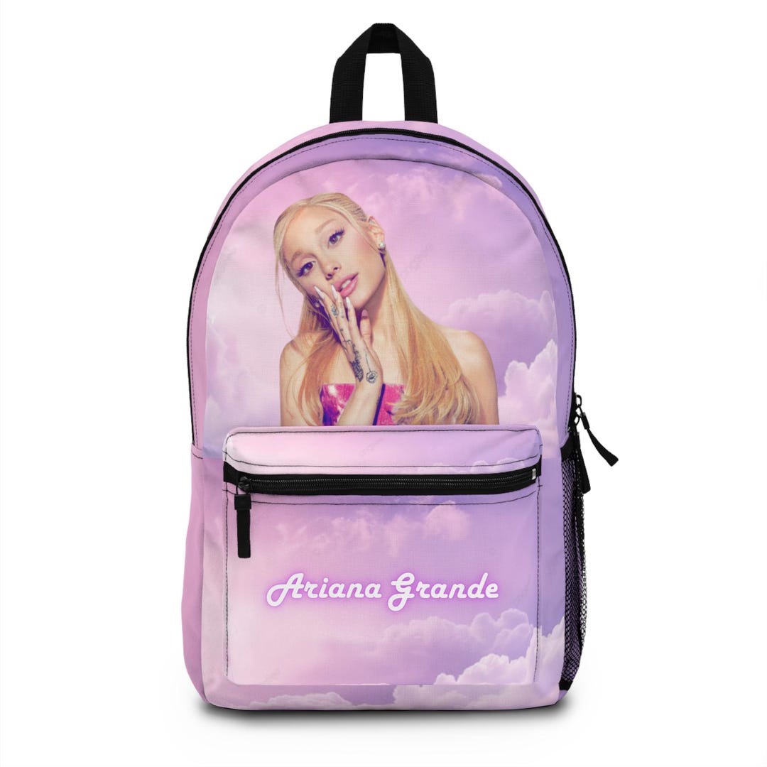 Ariana Grande Pink/purple Clouds Backpack - Etsy