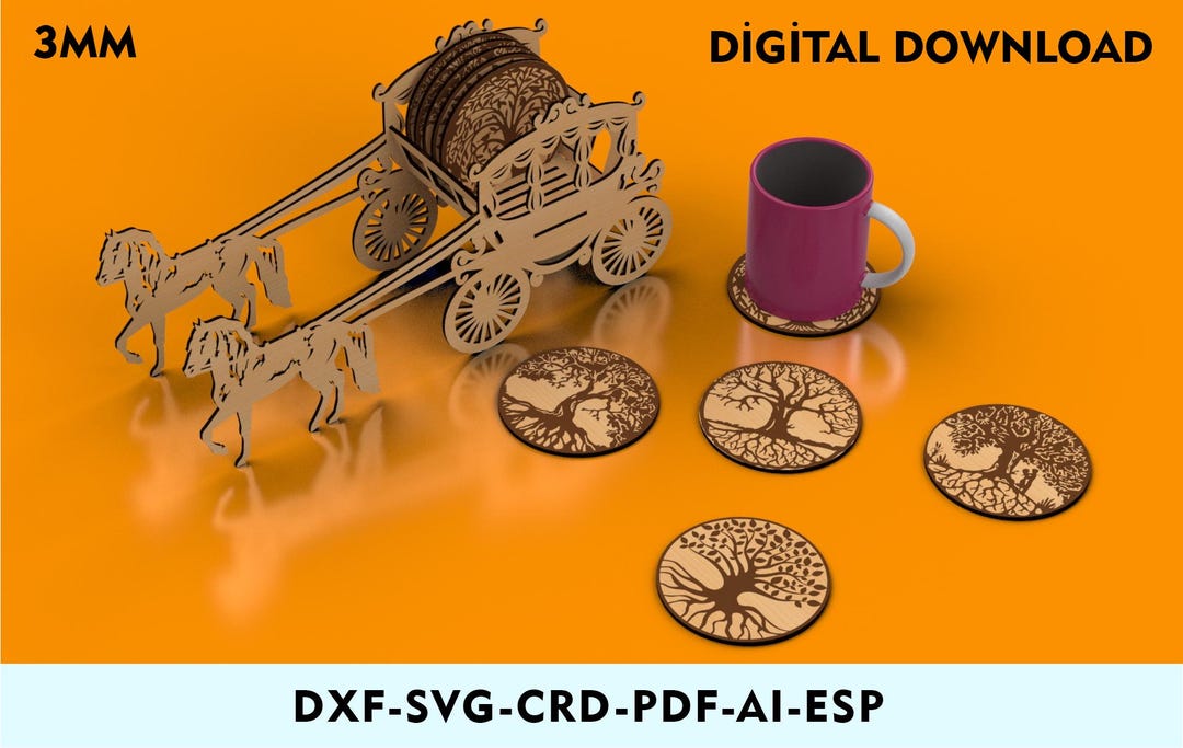 Laser Cut 3mm Files,dxf Files for Laser,laser Cut Files,laser Cutting ...