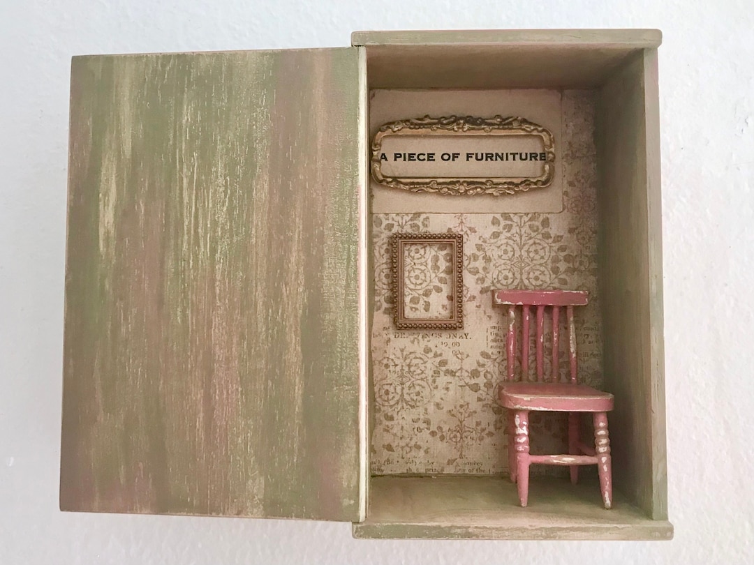 Original Found Object Box Art - Miniature - Quirky - Etsy