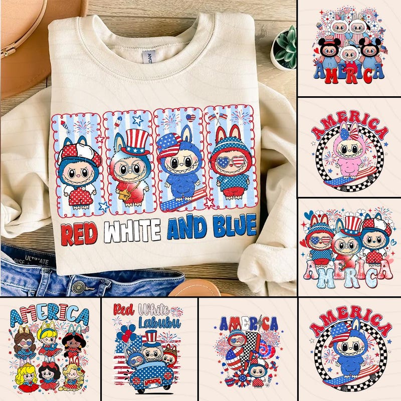 Blue Labubu Dolls - Etsy