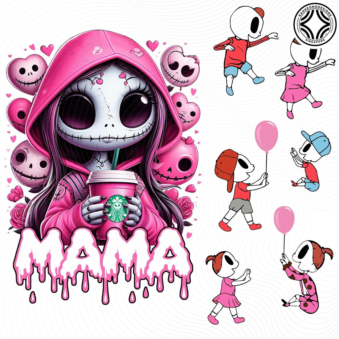 Valentine Nightmare Mama Killer Png Custom Kid Name, Valentine Mama ...