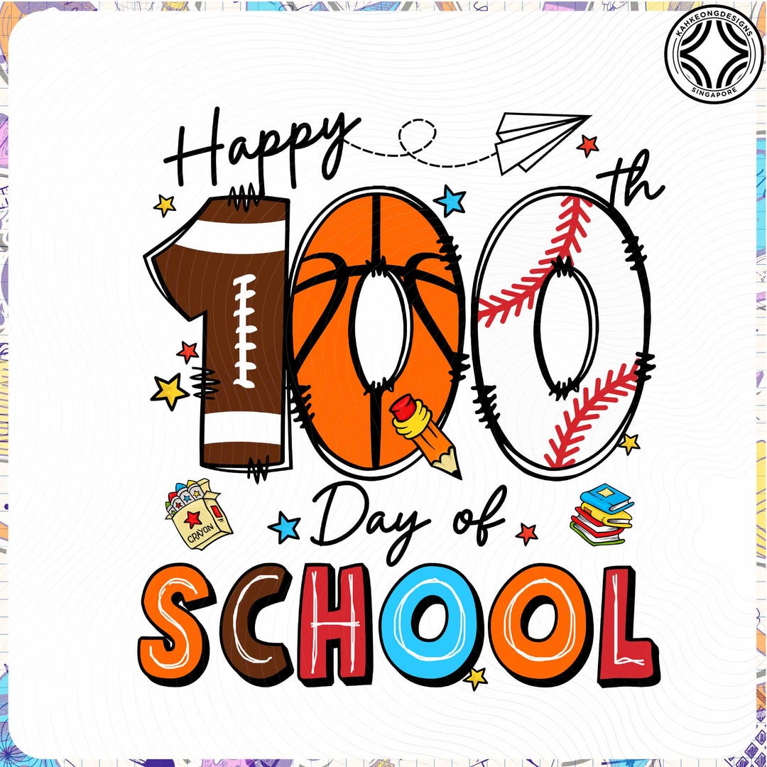 100 Days Smarter Design Png, School Png, 100 Days of School Png, 100 ...