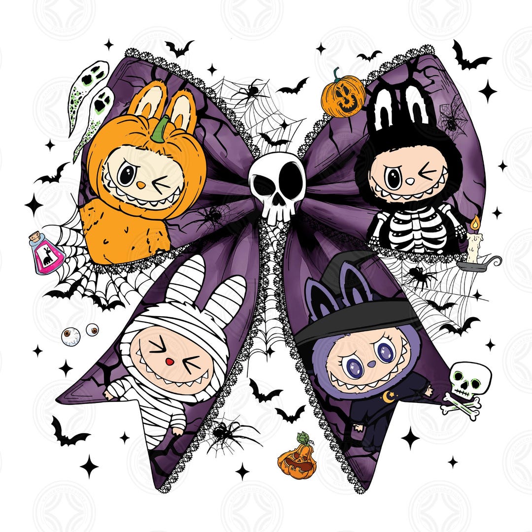 Coquette Bow Spooky Doll Monster Characters, Coquette Doll for Kids ...