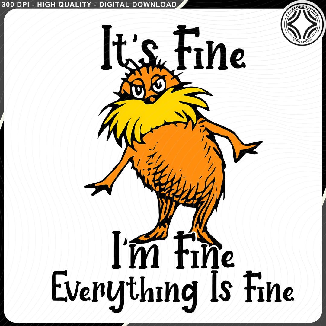 Its Fine Png, Im Fine Png, Everything is Fine Png, Read Across America ...
